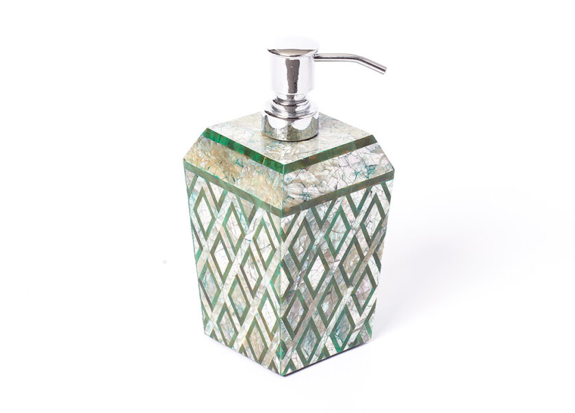 One Thousand and One Nights Shell Morgiana Liquid Dispenser in Green ...