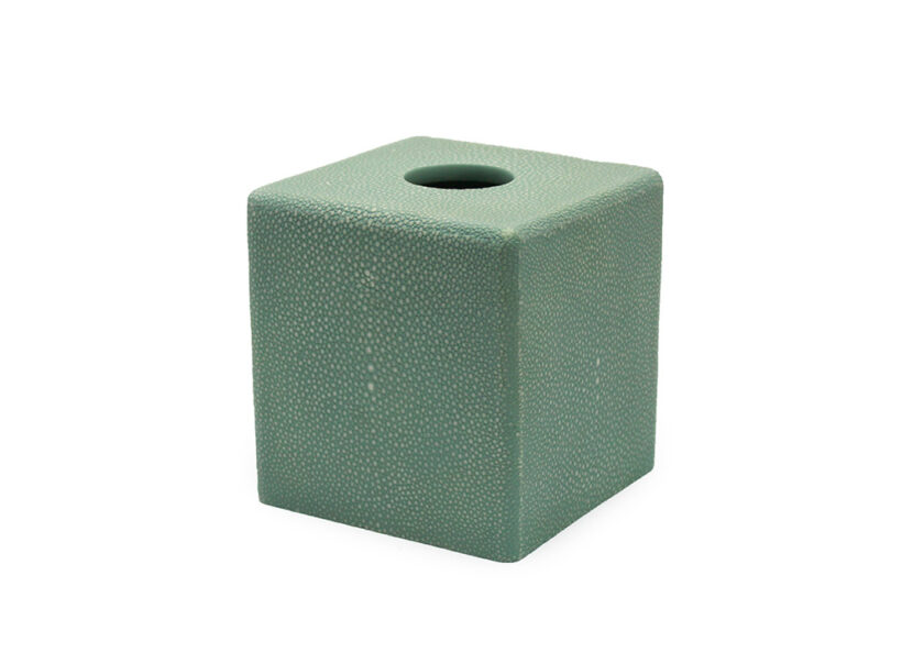 Samurai Turquoise Tissue Box - SV CASA
